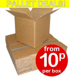 Single Wall Kraft Boxes/Cartons 152x152x152mm (6x6x6″) Qty: 6000 ...