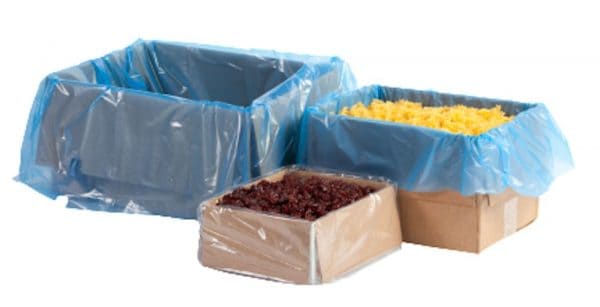 Blue Tint 120G (30mu) Gusseted Polythene Bag Box Liner – 20″x28″x26.8 ...