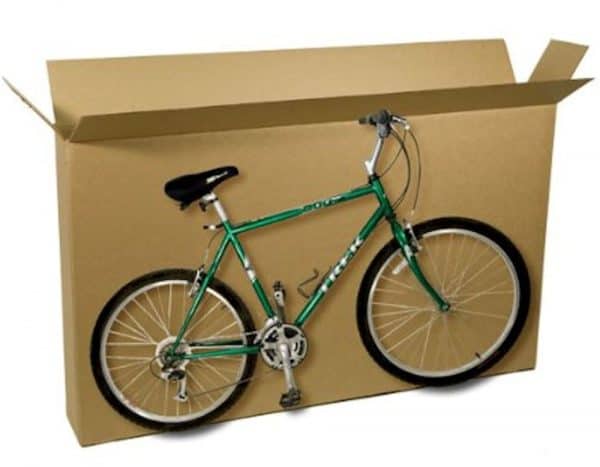 CARDBOARD BIKE BOX (BICYCLE) Boxes Cartons – 1473x228x965mm (58x9x38 ...
