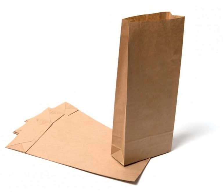 Brown Kraft 70GSM SOS Block Bottom Bags 150x65x350mm – 5 LB – Macro ...