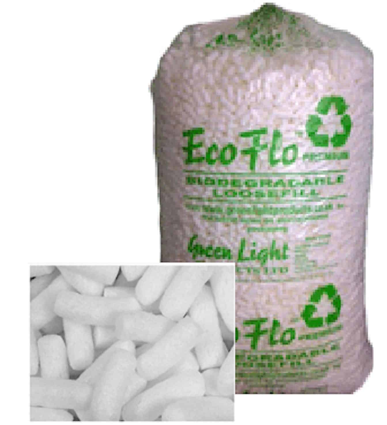 Bio-degradable loose fill void fill chips (100% biodegradable and 100% ...