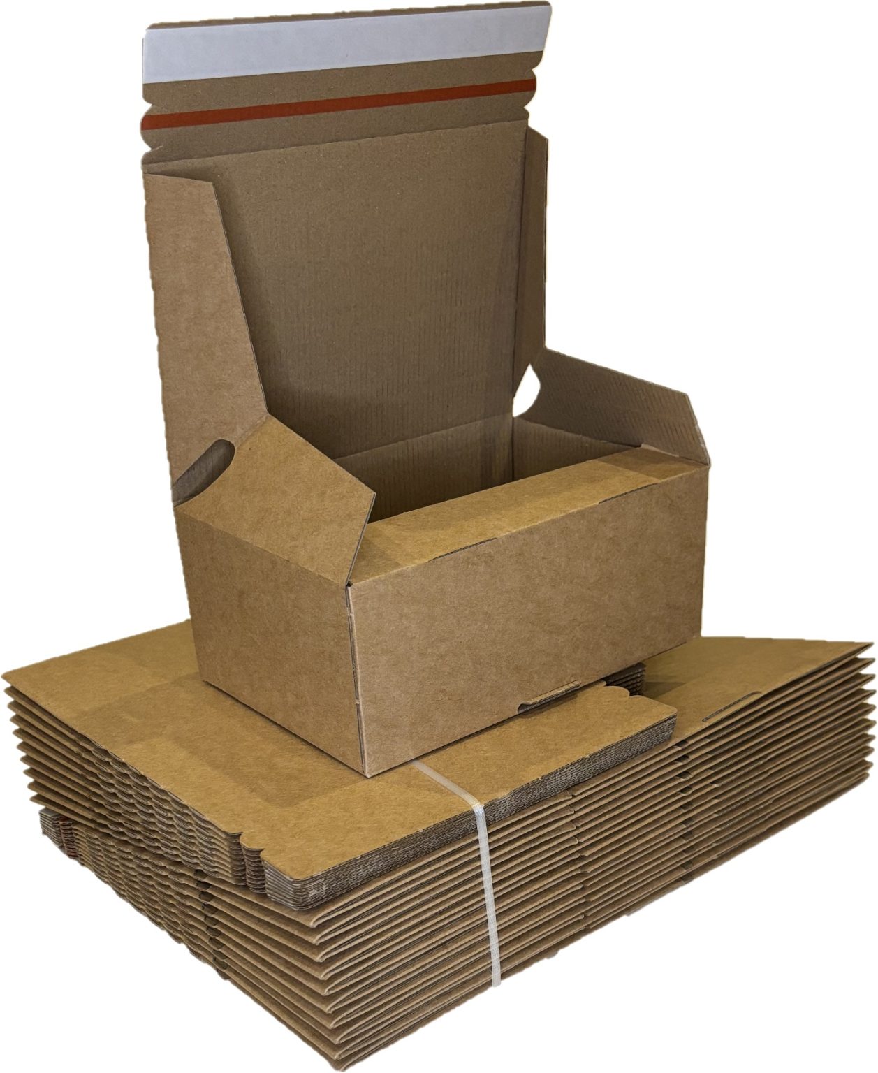 E-commerce Crash Lock Cardboard Postal Boxes – 180x100x50mm (7″x4″x2 ...