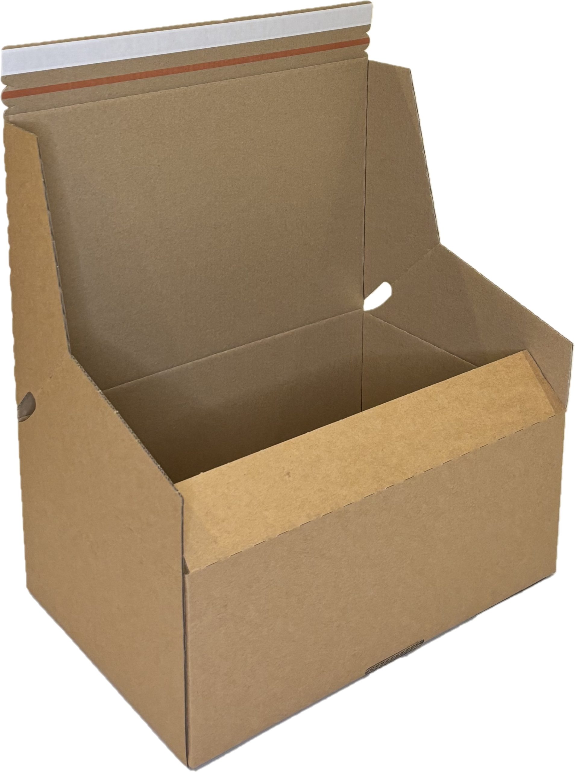 E-commerce Crash Lock Cardboard Postal Boxes – 426x300x150mm (16.75″x11 ...