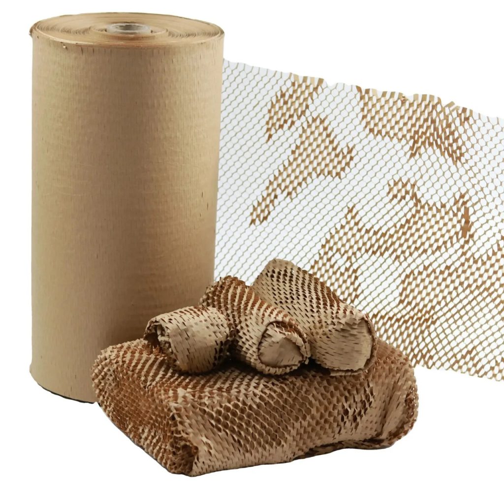Honeycomb Paper Wrap Roll – 400mm x 250M (Expandable to 400m) – Brown ...